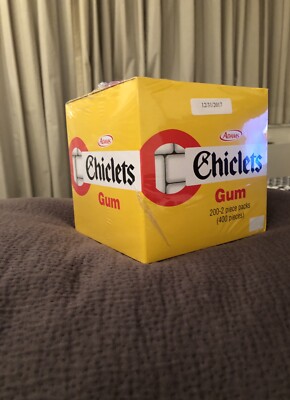 Chiclets Gum 200-2 Piece Packs DISCONTINUED, COLLECTOR’S GEM | eBay