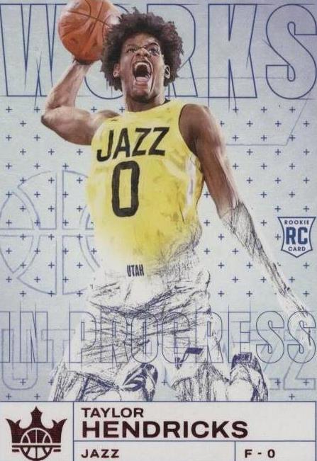 2023-24 Panini Court Kings - Works in Progress Ruby #10 Taylor ...