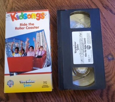 Kidsongs Ride The Roller Coaster VHS Video | Grelly USA