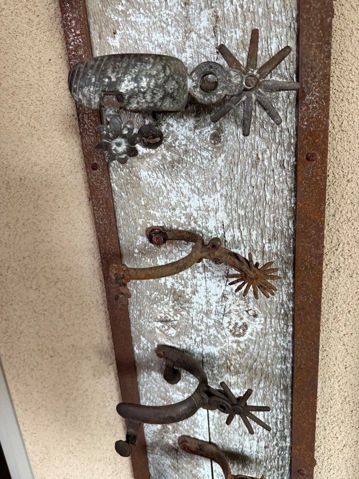 vintage western cowboy spurs display | eBay