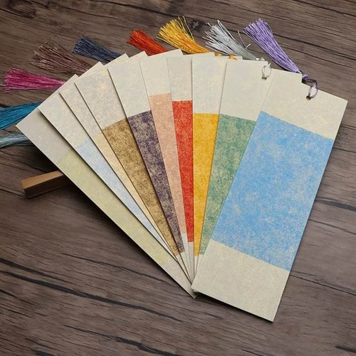 5/10Pcs Hand-painted Book Page Clips Xuan Paper Separator Pages Tags | eBay