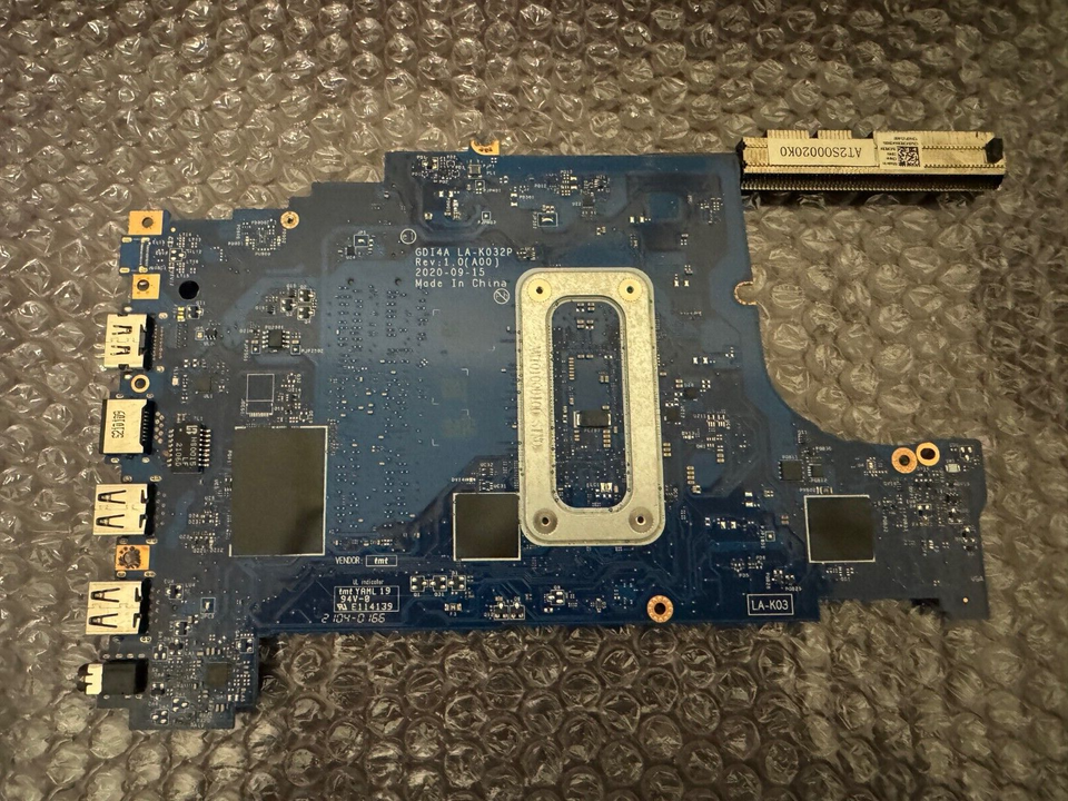 Dell Inspiron 15 3501 15.6" Intel i5-1135G7 2.4GHz Motherboard LA-K032P ...