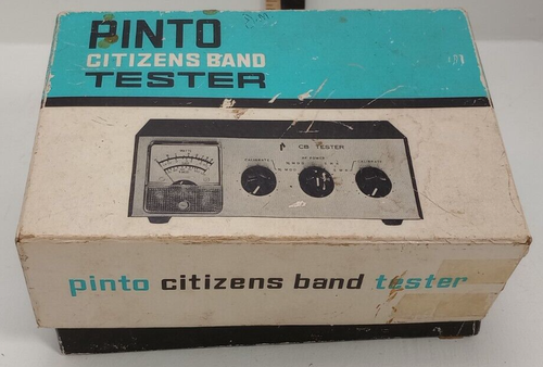 Vintage Pinto Citizens Band Transceiver Tester UNTESTED Penneys JC ...