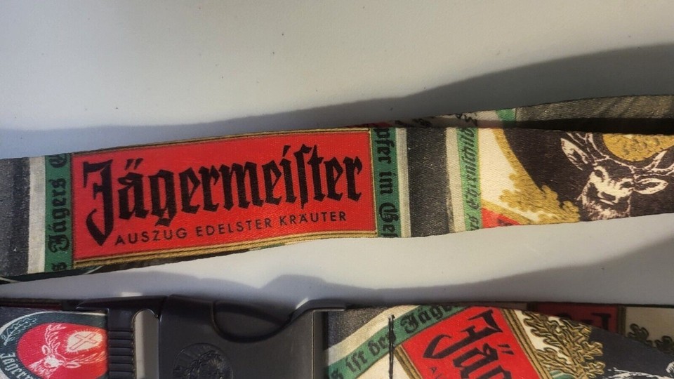 Jagermeister Lanyard with Keyring And Collectible Shot Glass EUC | eBay
