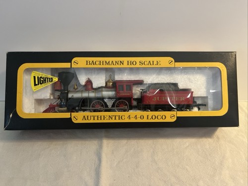 HO Scale Bachmann American 4-4-0 Jupiter Steam Locomotive DC | eBay