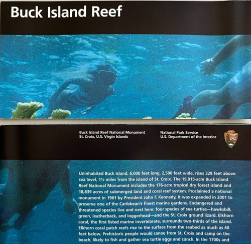 2025 BUCK ISLAND REEF - St. Croix VI NATIONAL PARK SERVICE UNIGRID ...