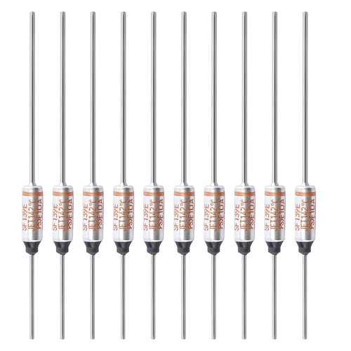 10 PCS SF139E Metal Thermal Cutoffs Fuse 142C 10A 250V for Motor ...