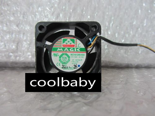 Magic MGT4012MB-W20 fan 40*40*20mm 12V 0.11A 4pin PWM | eBay