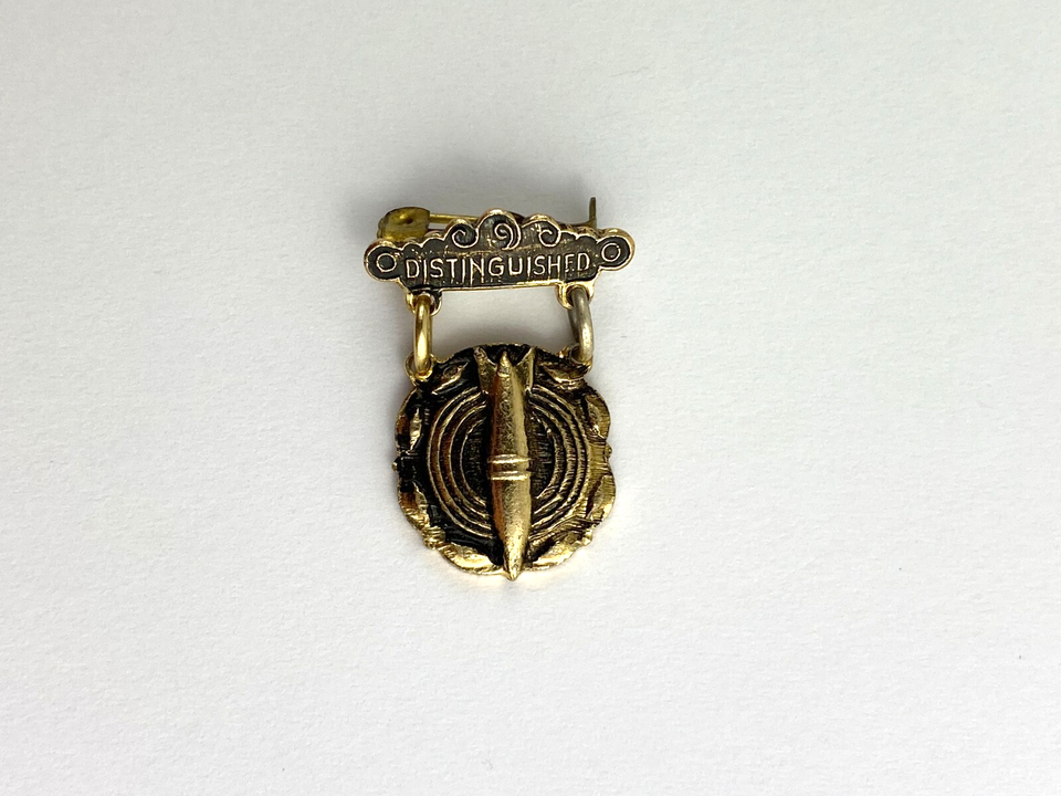 Rare WW2 Distinguished Aerial Bomber Pin Badge WWII Medal US Army Air ...