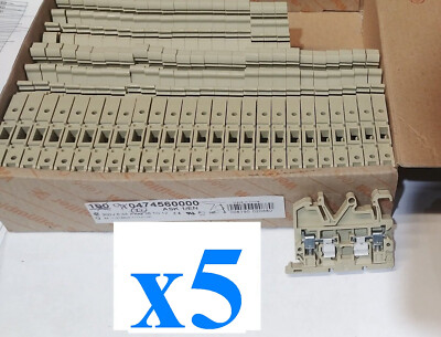 x5 NEW Weidmuller 0474560000 Terminal Blocks SAK Fuse 5pcs | eBay