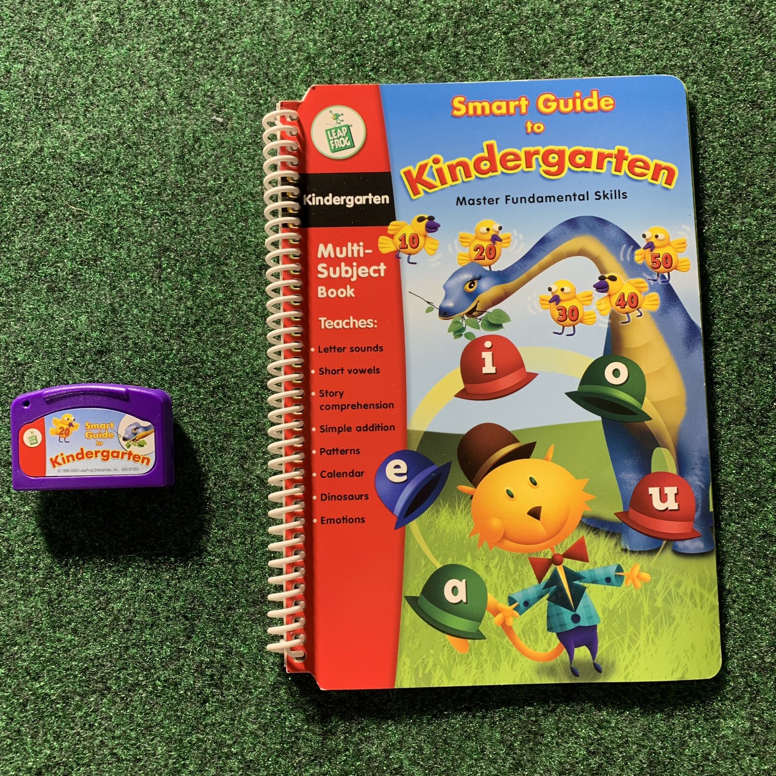 LeapFrog LeapPad Smart Kindergarten Fundamental Skills Book Cartridge ...