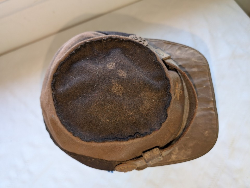 ORIGINAL CIVIL WAR or Post CW War CAP US 16 Union Cap MUST SEE Original ...