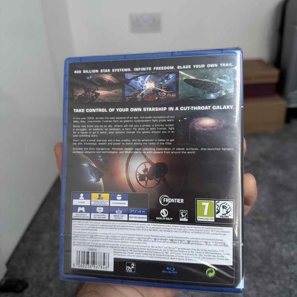 Elite Dangerous Legendary Edition brand NEW FACTORY SEALED PS4 game ...