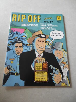RIP OFF COMIX #17, RIP OFF PRESS, 1987, DAN O'NEILL, LARRY WELZ, NM! | eBay