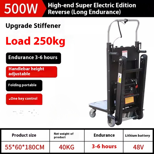 Electric Stair Climber Porter Full Automatic Up and Down Stairs Crawler ...