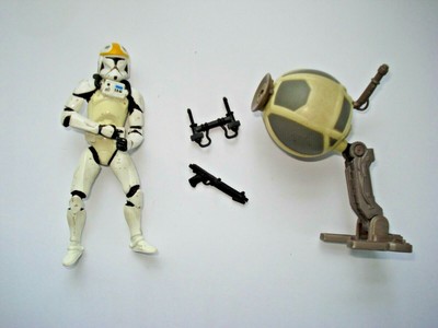 STAR WARS Republic Gunship Turret & CLONE TROOPER PILOT FIGURE AOTC ...