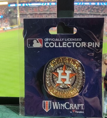 2017 Houston Astros World Series Champions Replica Ring Top Lapel Pin ...