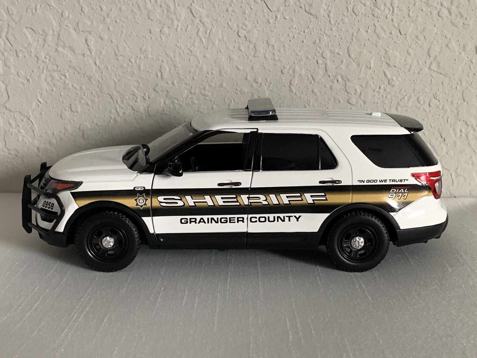 Grainger County Sheriff Tennessee 1/24 Scale Diecast Custom Motormax ...