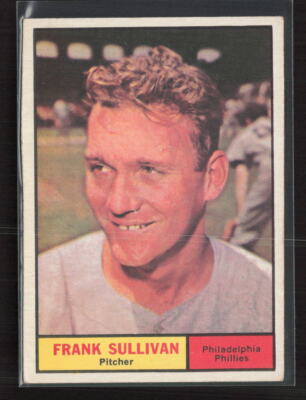 1961 Topps #281 Frank Sullivan | eBay