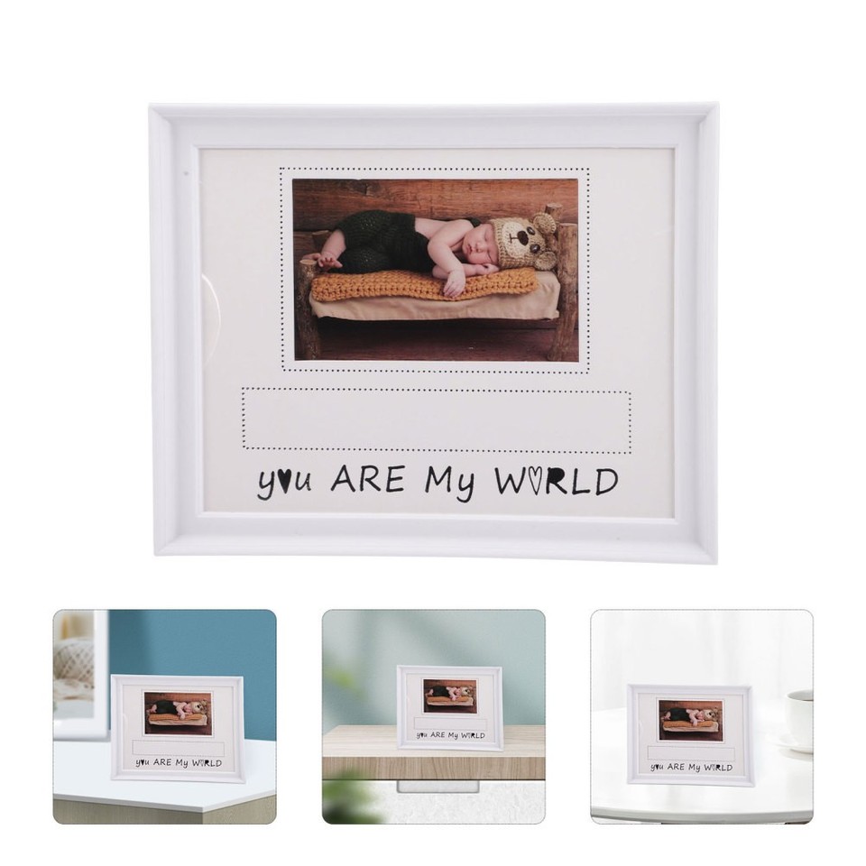 Photo Frame Baby Picture Display First Scan Newborn Memorial Products ...