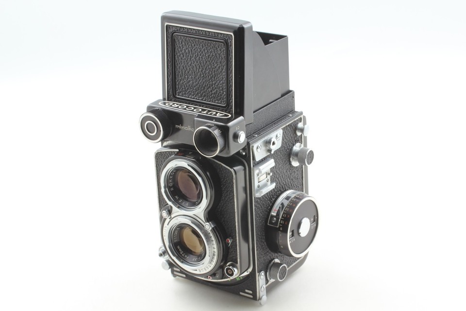 CLA'd [ MINT w/Hood] Minolta Autocord Cds III TLR 6x6 Film Camera From ...