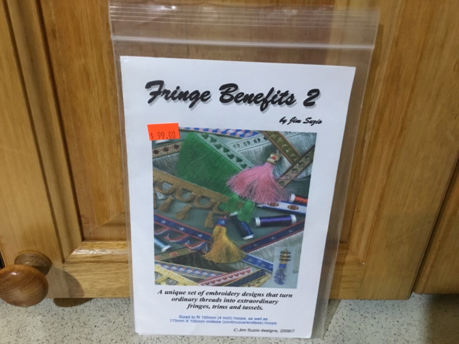 Fringe Benefits 2 By Jim Suzio - Embroidery Designs CD | eBay Australia