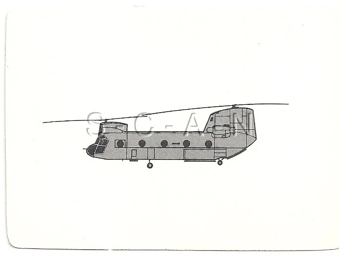 Chinook Helicopter Drawing
