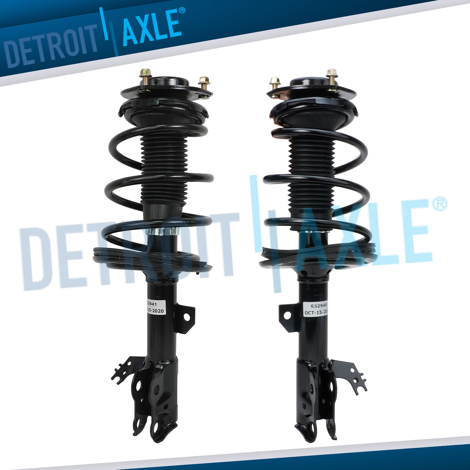 Front Quick Struts w/ Coil Spring for 12-17 Camry Hybrid LE Hybrid XLE ...