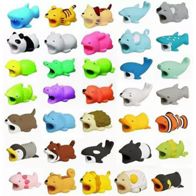 Animal Cable Bite Muncher Chomper for iPhone Charger Cord Protector 36 ...