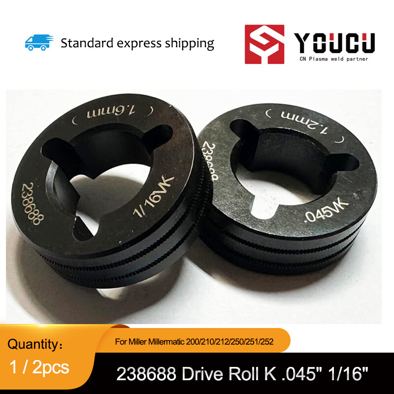 For Miller Millermatic 200/210/212/250/251/252 238688 Drive Roll K .045 ...
