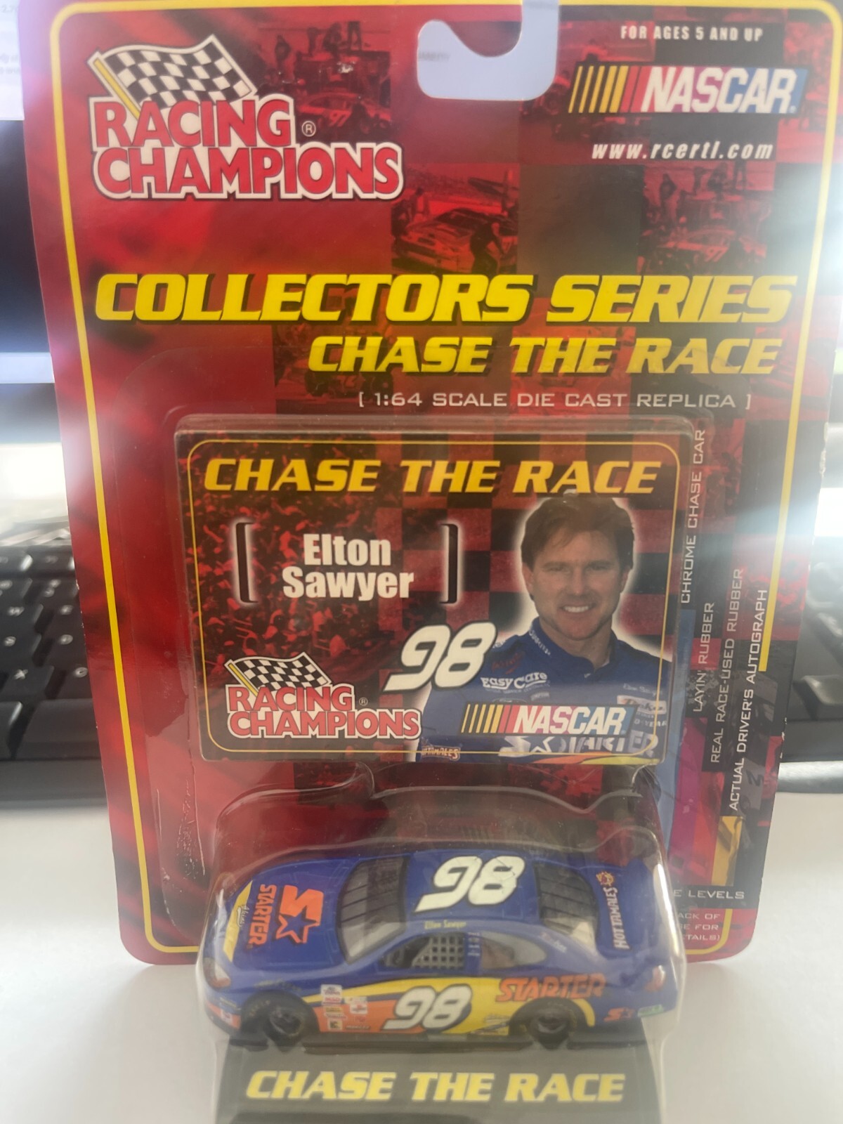 Racing Champions Chase The Race Elton Sawyer #98 | eBay