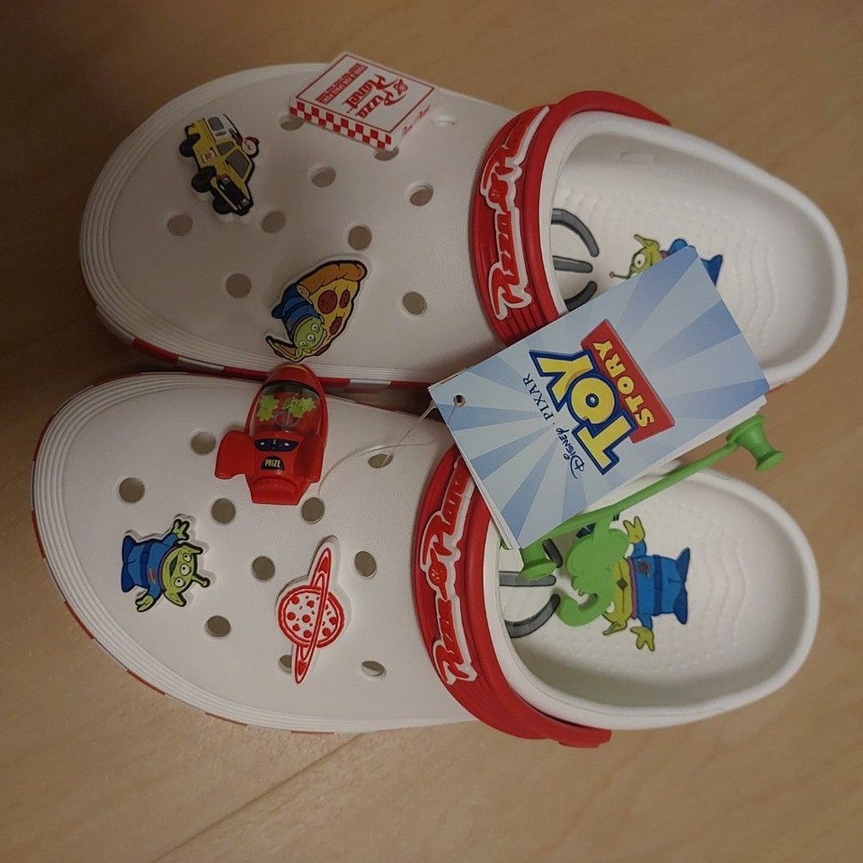 Crocs Pizza Planet Alien Disney Pixar Toy Story Off Court Clog Multi ...