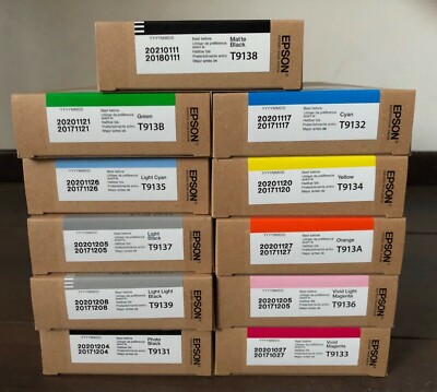 Originale Inchiostro EPSON Surecolor SC-P5000 Std / T9131 T9132 T9133 ...