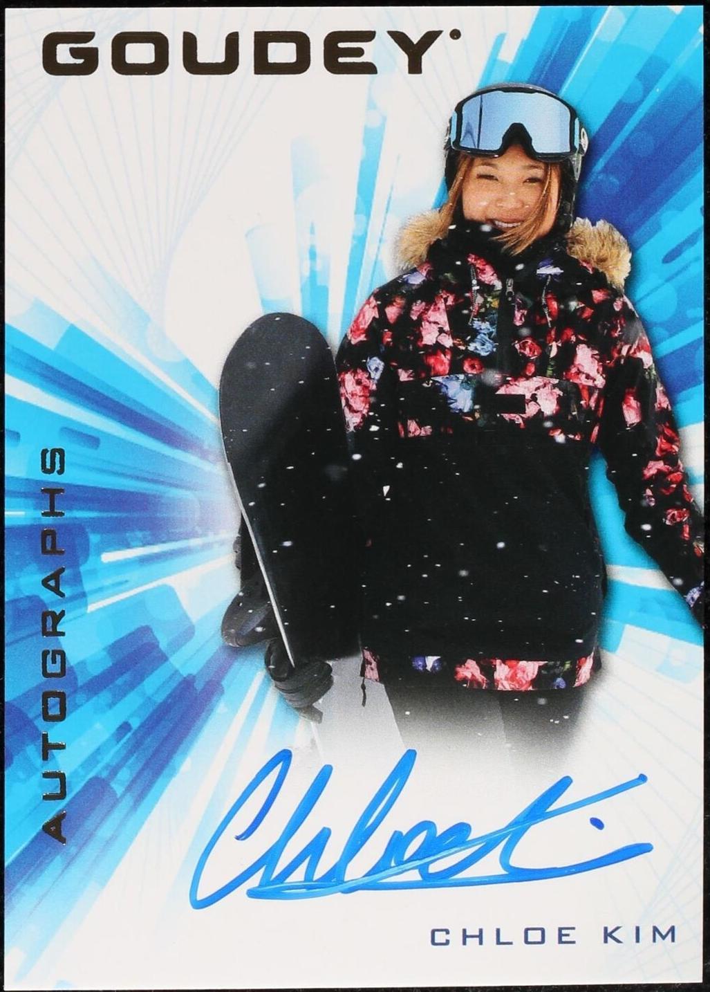 2021 Upper Deck Goodwin Champions - Goudey Autographs Chloe Kim #GA-CK ...