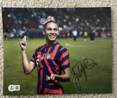Trinity Rodman Signed 8x10 Photo USWNT USA World Cup Autograph Beckett ...