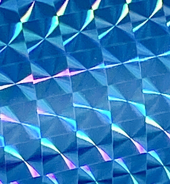 PRISM Sign Vinyl, Holographic 1/4" Mosaic, Pick Color + Size, Fantasy ...