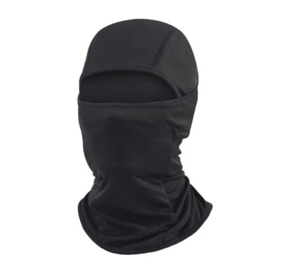 Balaclava Full Face Mask Men Women Cycling Ski Winter Warm Neck Black ...