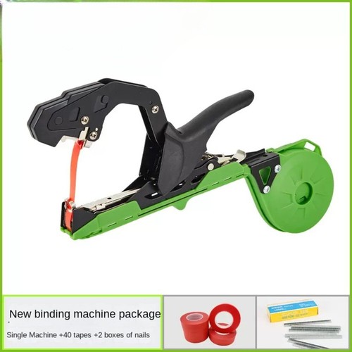 Plant Branch Hand Tying Staples +Tapener +TapesBinding Machine Flower ...