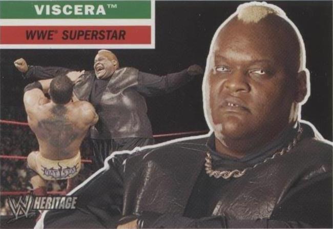 2005 Topps Heritage WWE - Viscera #32 (RC) for sale online | eBay