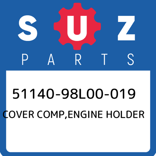 51140-98L00-019 Suzuki Cover comp,engine holder 5114098L00019, New ...