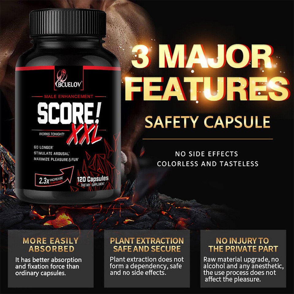 Score! XXL Capsules Super Gainer XXL Muscle Booster 30 to 120 Capsules ...