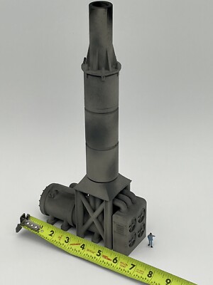 Ho Scale Refinery Furnace. BUILT. . WEATHERED. DETAILED. UNIQUE! HO. | eBay