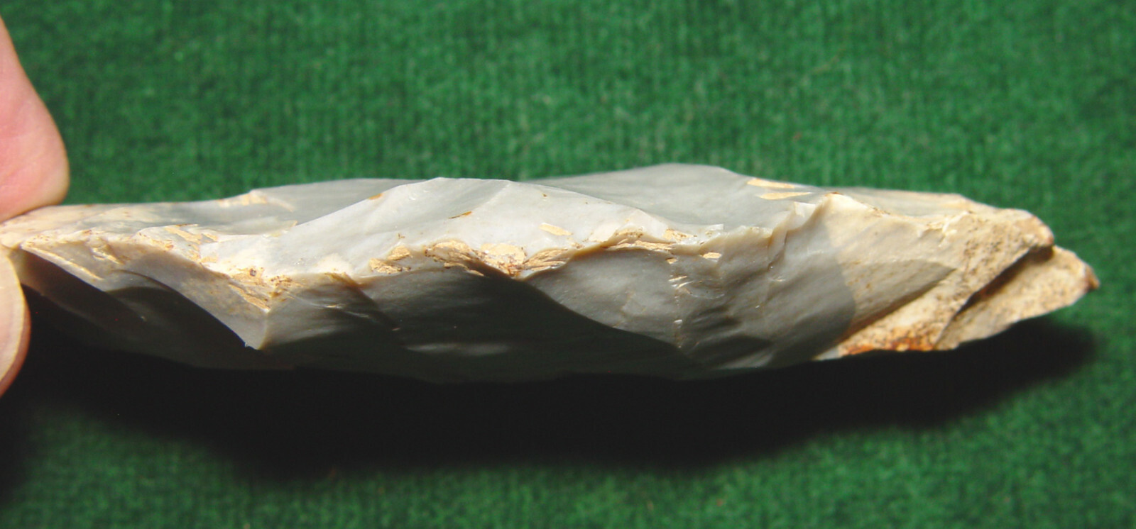 Native American Indian Paleolithic or Early Archaic 3 3/8" Ovoid Knife ...