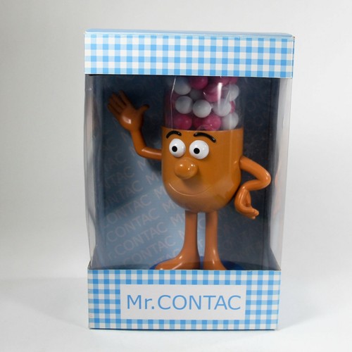 Mr Contac Recording Figure Advertising Drug Mascot Record Play | eBay