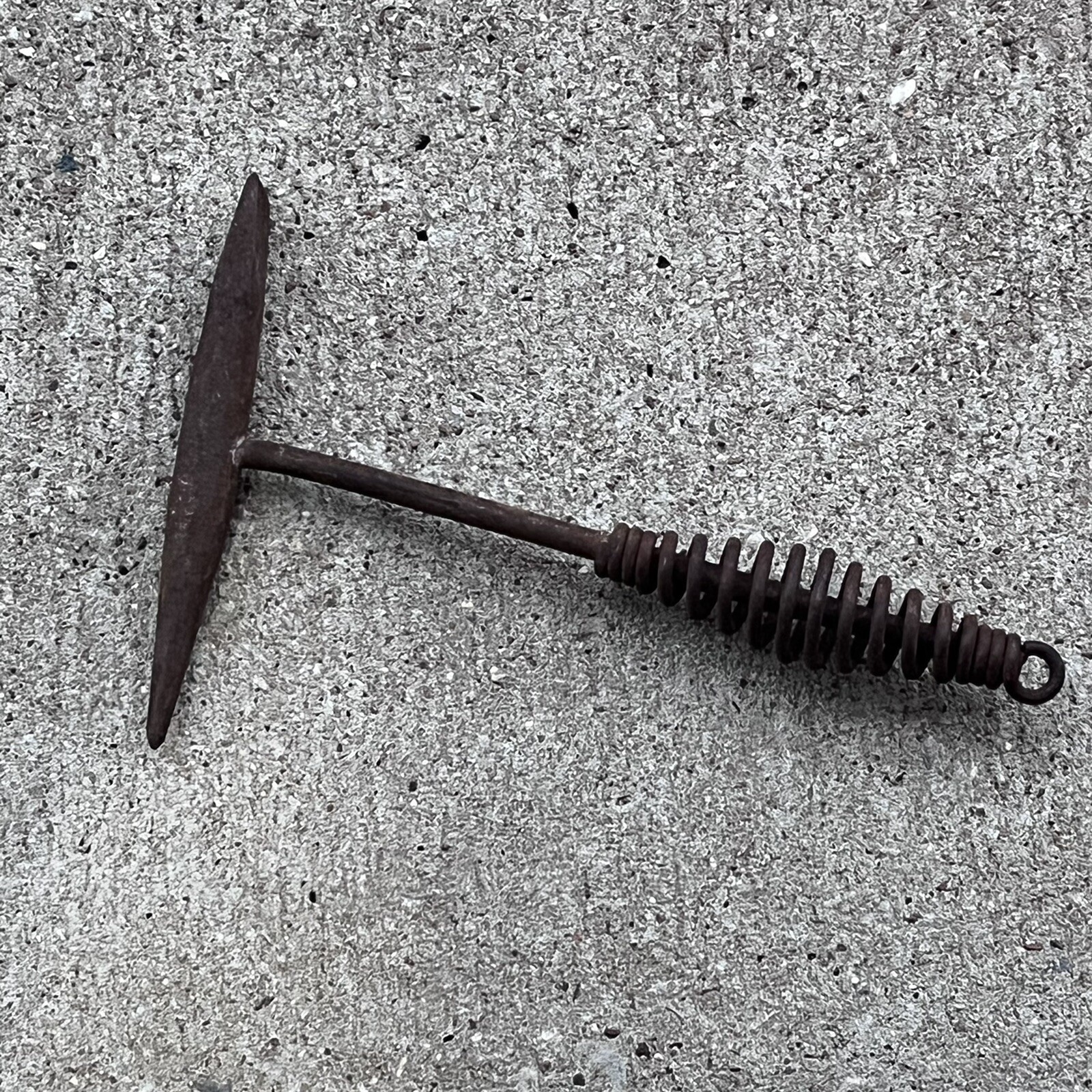 Iron Spring Handle 10" Chipping Hammer Chisel Cross Welding Slag ...