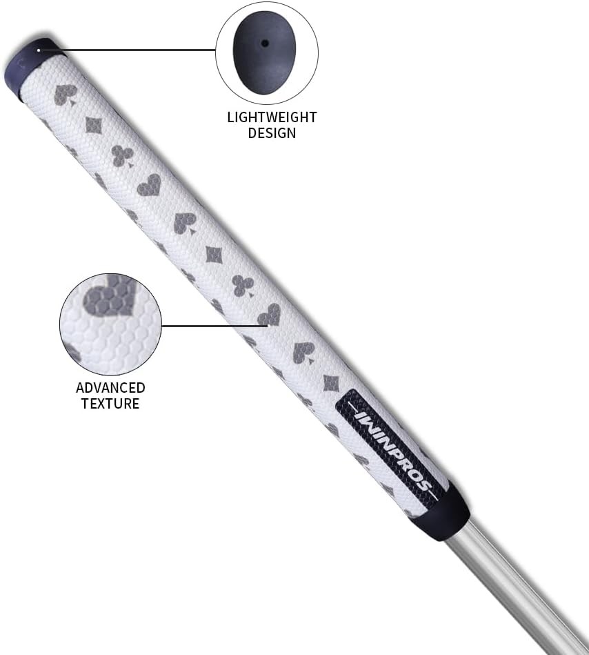 Pistol Golf Putter Grip Lightweight Golf Grips, Pistol Shape with Anti ...