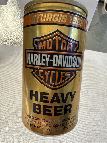 1988 STURGIS HARLEY DAVIDSON MOTORCYCLES HEAVY BEER CAN | eBay