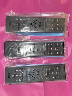(3) Cox Cable Contour Voice Remote Control XR15-RF W/BATTERIES Brand ...