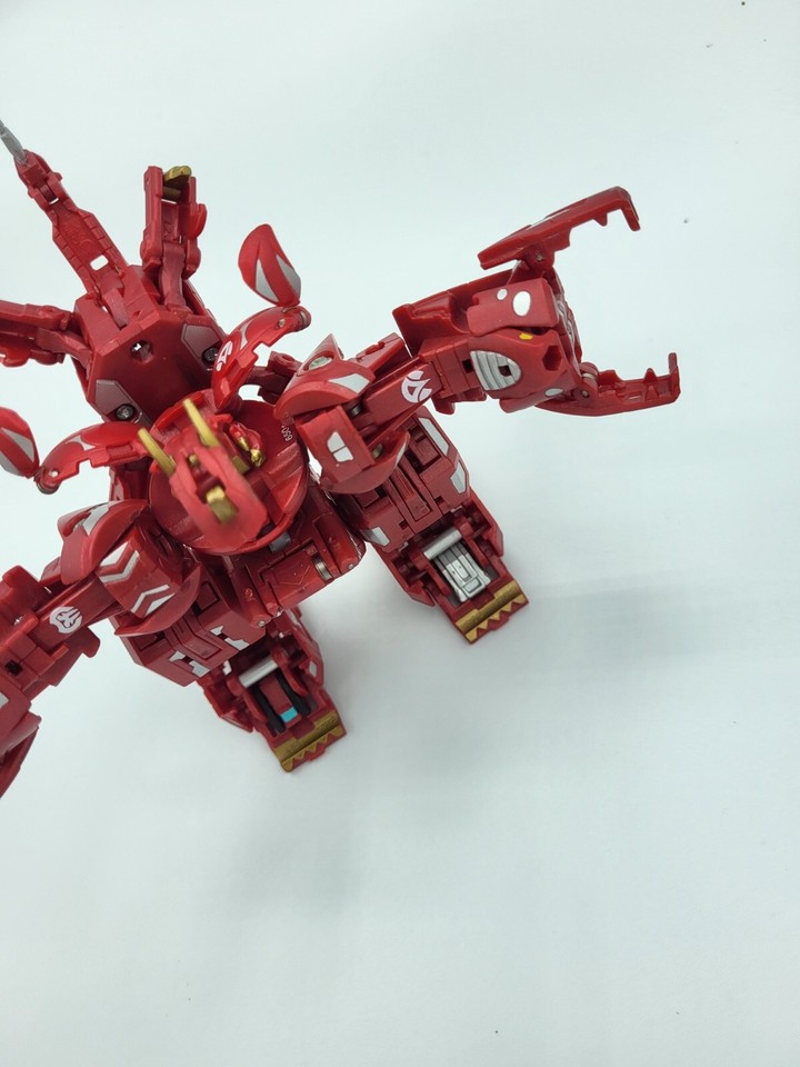 Bakugan Battle Brawlers Pyrus Maxus Dragonoid 7 In 1 Completed | eBay