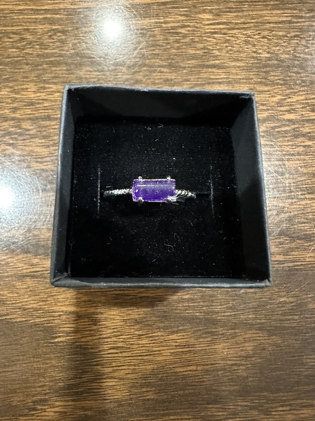 Ring Bomb Party "She's Timeless" Size 9 RBP3725 Genuine Amethyst quartz ...